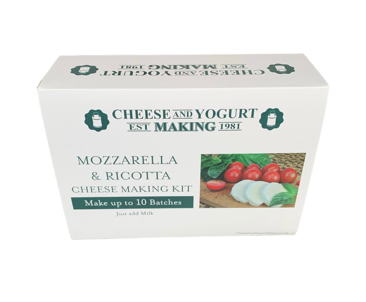 Mozzarella & Ricotta Cheesemaking Kit – Cheese and Yoghurt Making