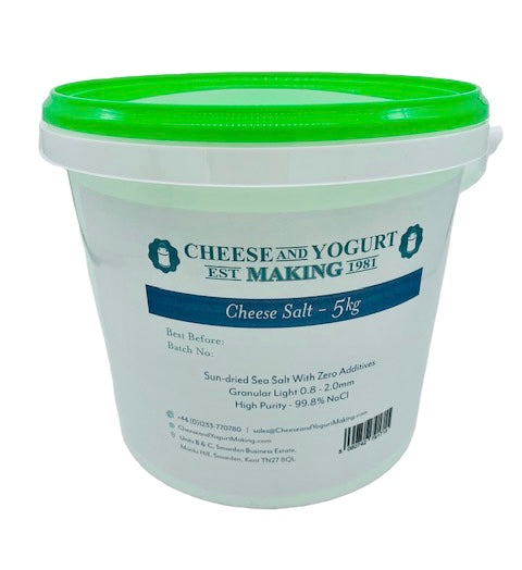 Cheese Salt for Cheesemaking – Cheese and Yoghurt Making