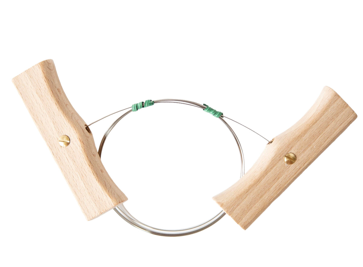 Cheese Wire Set - Stainless wire with beechwood handles – Cheese and ...