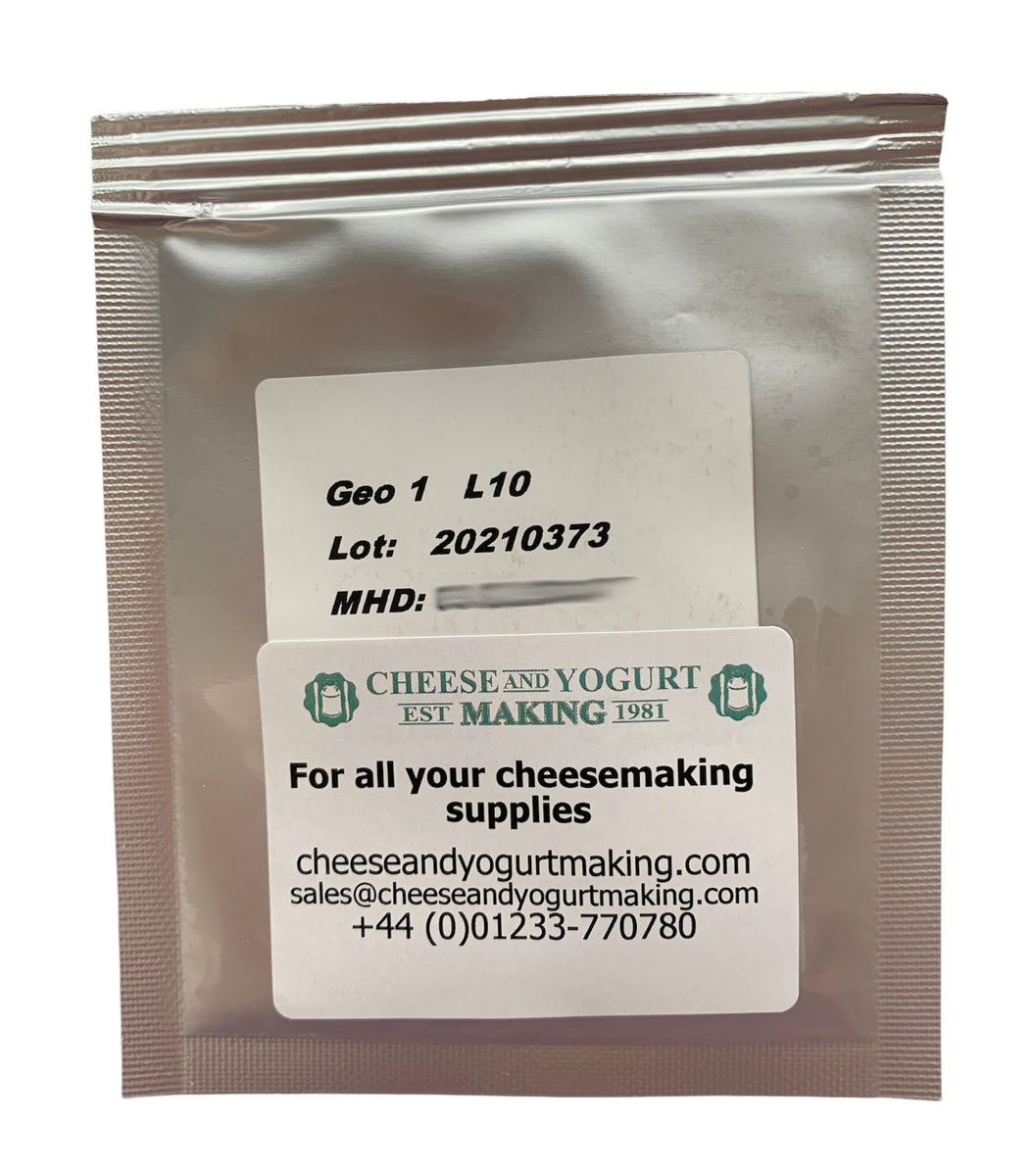 Geotrichum Candidum for Brie & Camembert – Cheese and Yoghurt Making