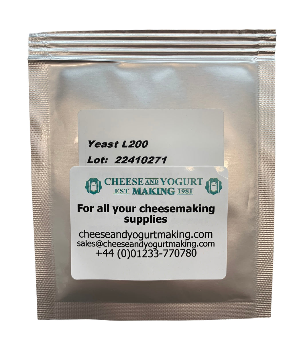 Cheese Culture L200 - Yeast culture (Delbaryomyces hansenii) – Cheese ...