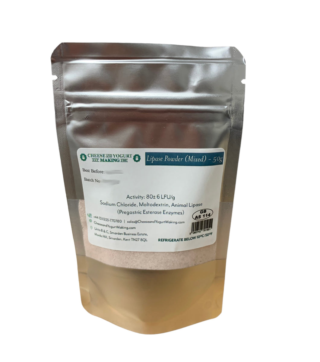 Lipase - Mixed – Cheese and Yoghurt Making