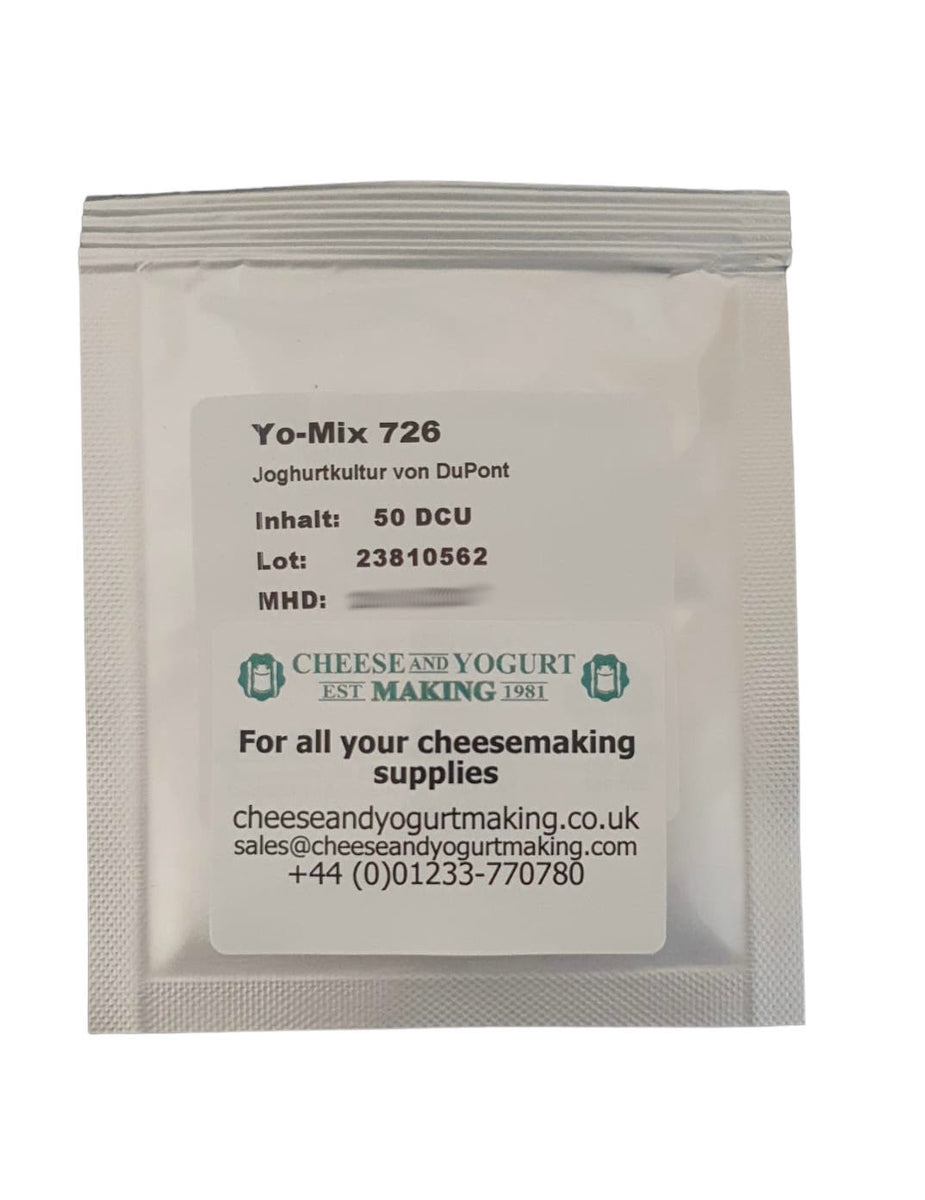 Probiotic Yogurt Culture (YO MIX 726) – Cheese and Yoghurt Making